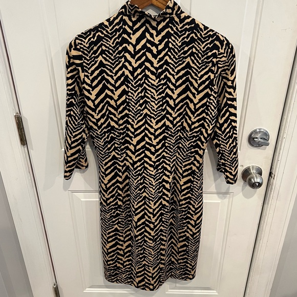 J. McLaughlin | Dresses | J Mclaughlin Terin Sheath Dress Tigre Animal ...